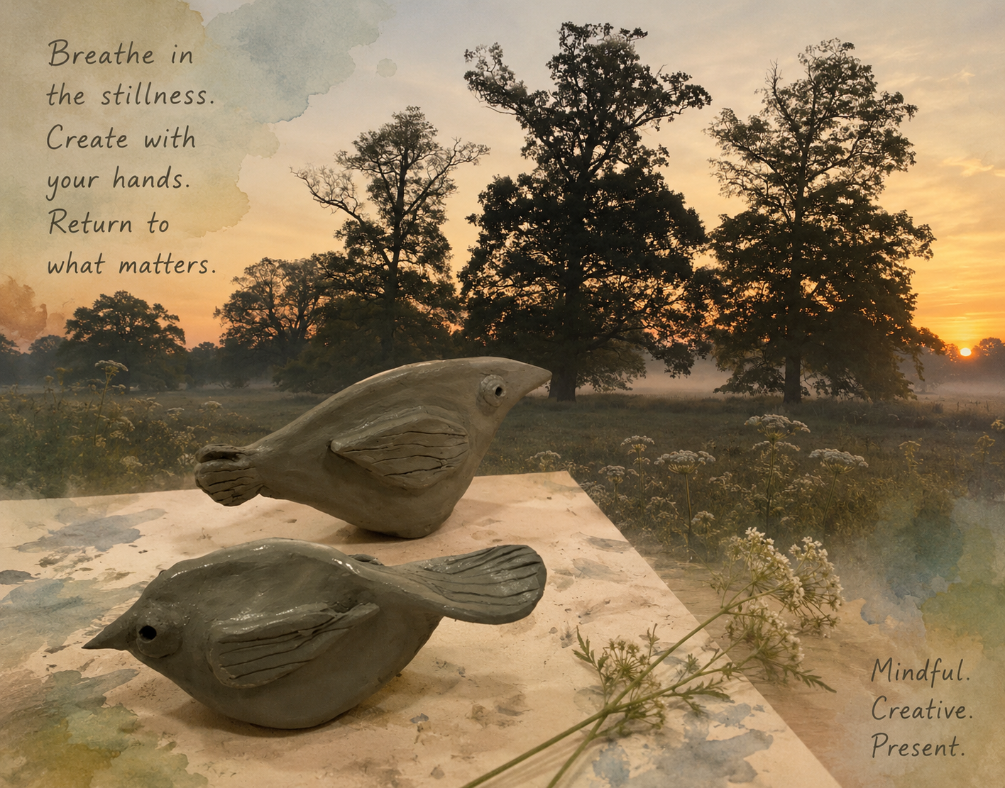 Mindful Makes - blending mindfulness with art - Stuart Couling